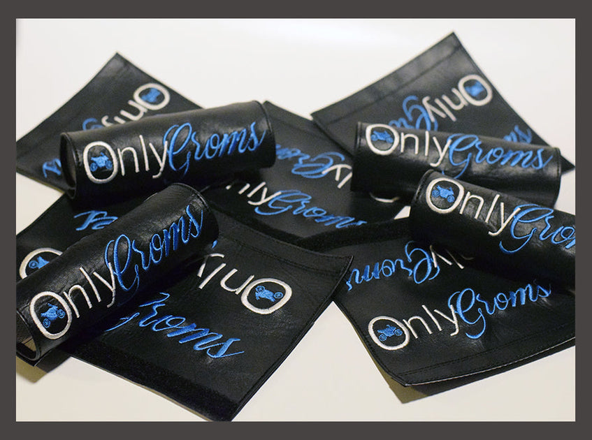 Bar Pad Cover White/ Blue – OnlyGroms
